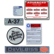Nameplates Catalogs in Labels Tags Signage & Equipment