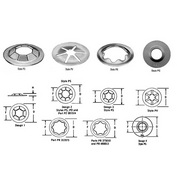 Palnut® Flat Round Type Pushnut® Fasteners from Bolt Products Inc.