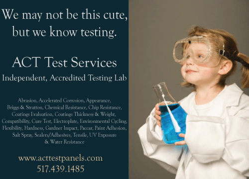 ACT Test Panels: Hillsdale, MI 49242