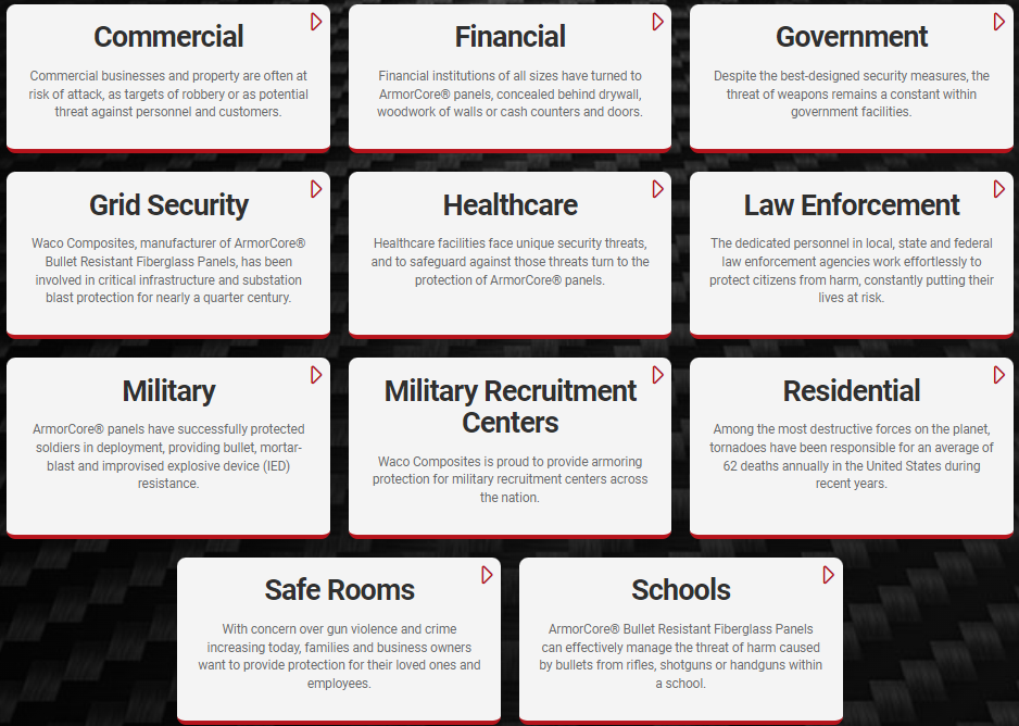 ArmorCore by Waco Composites: Waco, TX 76710