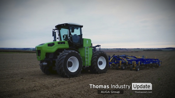 The First Climate-friendly Tractor Is Powered by Biomethane