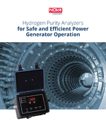 Hydrogen Purity Analyzers for Safe and Efficient Power Generator Operation