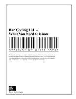 Bar Coding 101... What You Need to Know