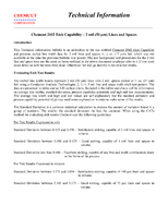 Chemcut 2002 Etch Capability - 2 mil (50 µm) Lines and Spaces