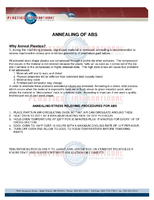 Annealing of ABS