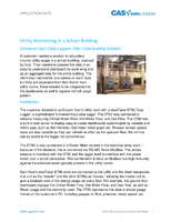 Utility Monitoring in a School Building