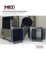 Antimicrobial Coated Duct