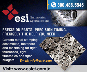 Engineering Specialties, Inc. (ESI): North Branford, CT 06471