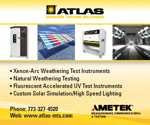 Atlas Material Testing Technology LLC: Mount Prospect, IL 60056
